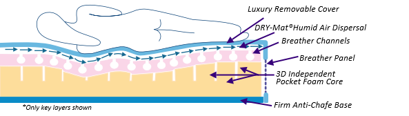 Air-Flow Marine+ Mattress